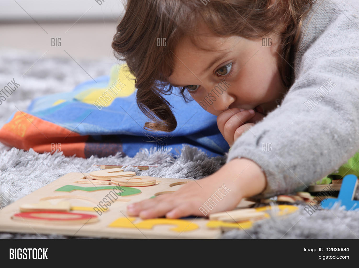 Little Girl Learning Image & Photo (Free Trial) | Bigstock