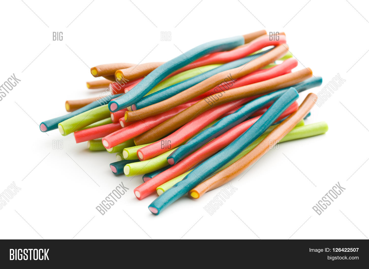 Sweet Gummy Sticks Image & Photo (Free Trial) | Bigstock