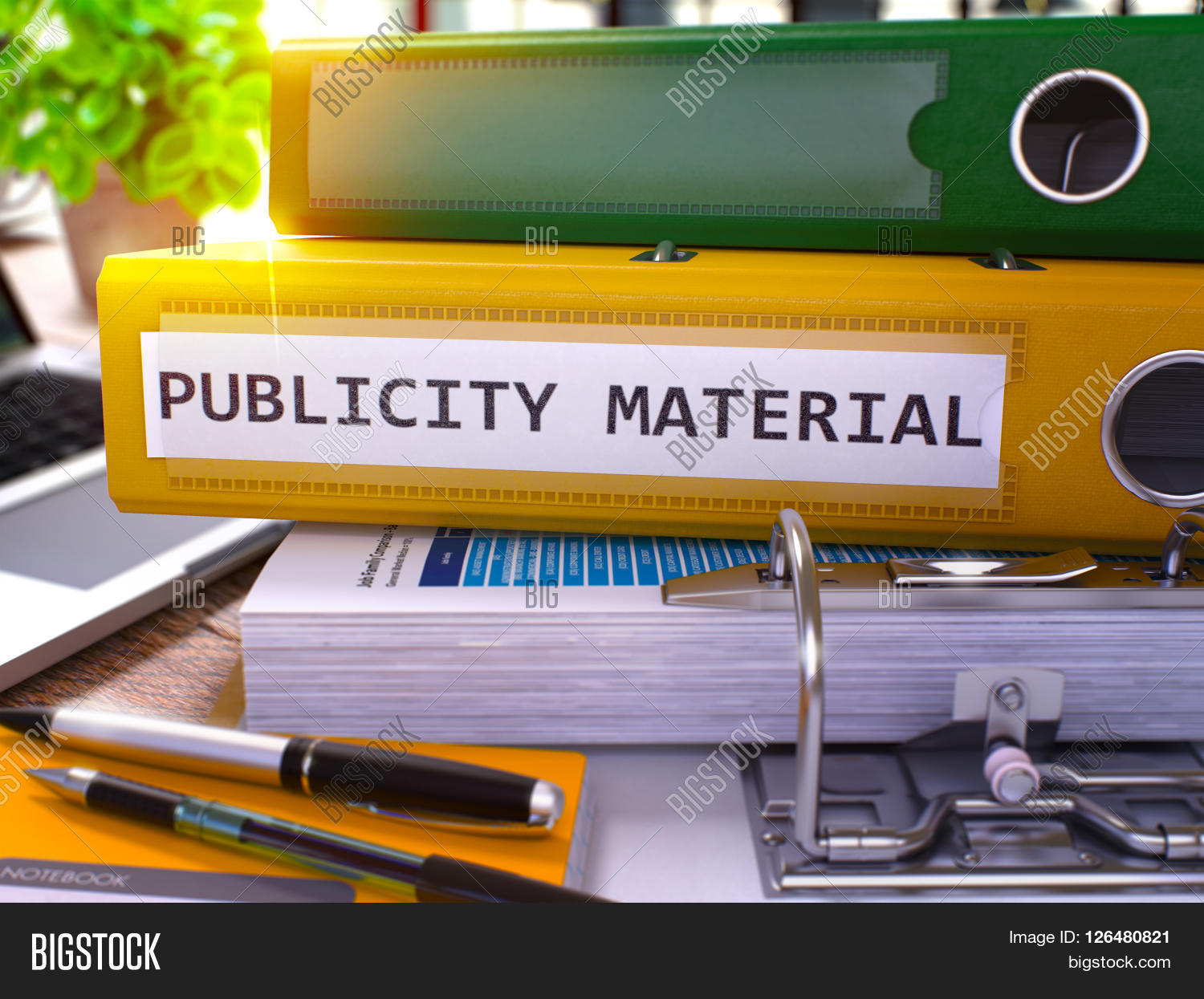 Publicity Material - Image & Photo (Free Trial) | Bigstock