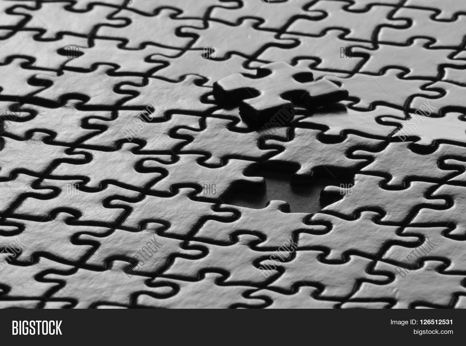 Several Puzzle Pieces Image & Photo (Free Trial) | Bigstock