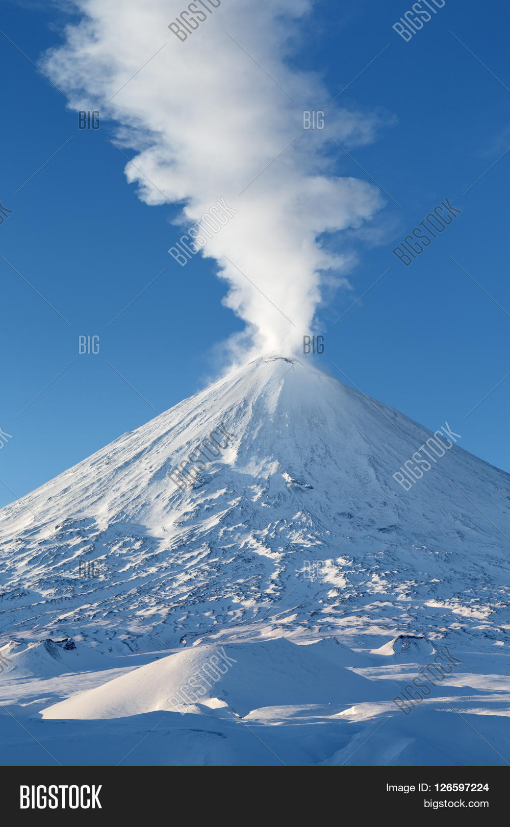 Winter Volcanic Image & Photo (Free Trial) | Bigstock