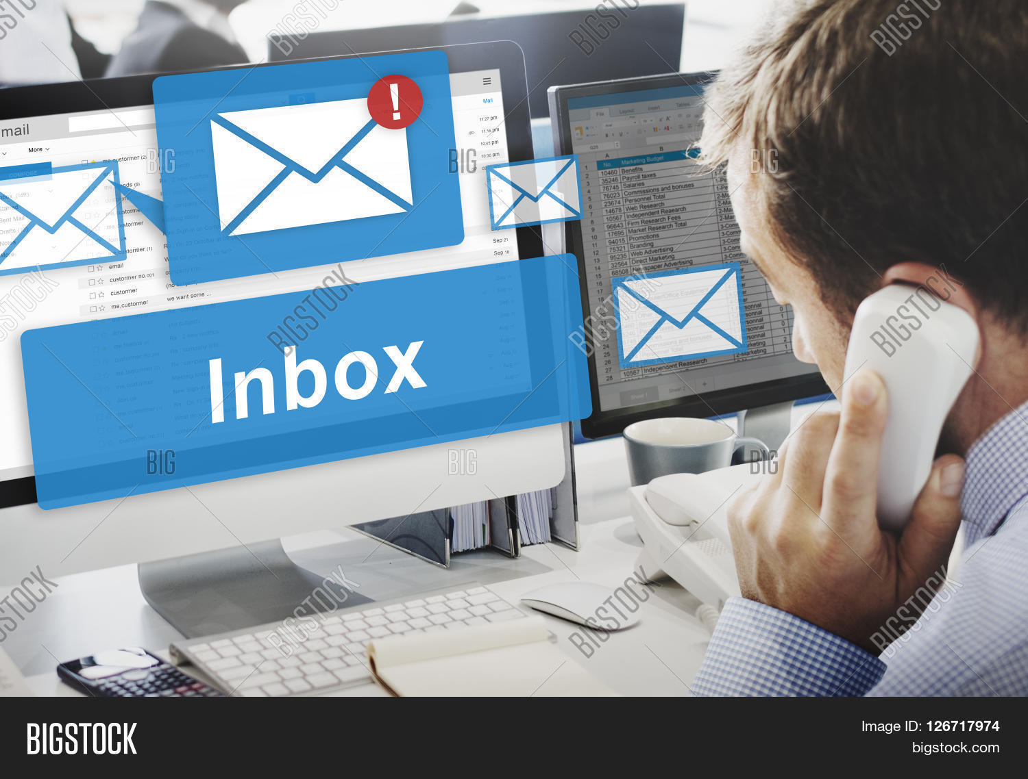 Email Inbox Electronic Image & Photo (Free Trial) | Bigstock