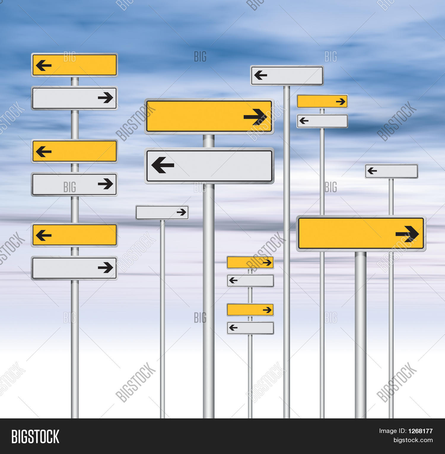 Directional Signs Image & Photo (Free Trial) | Bigstock