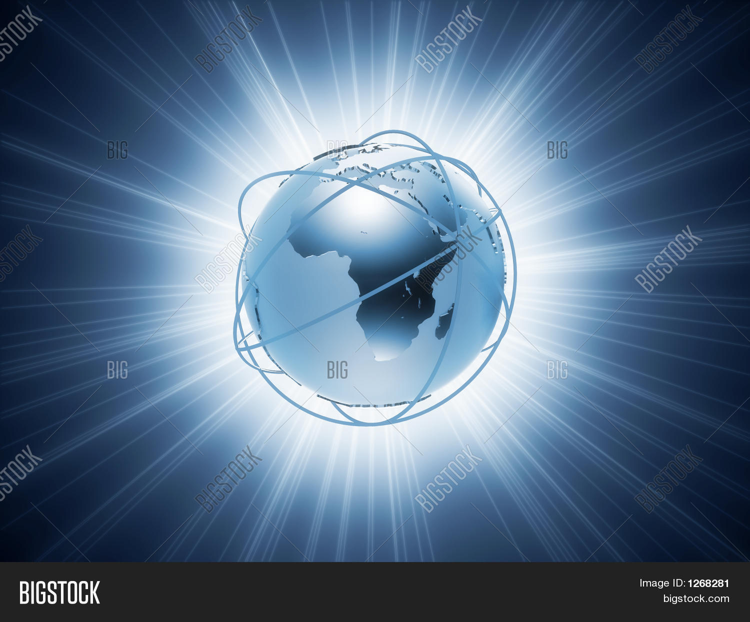 Glowing Earth Image & Photo (Free Trial) | Bigstock