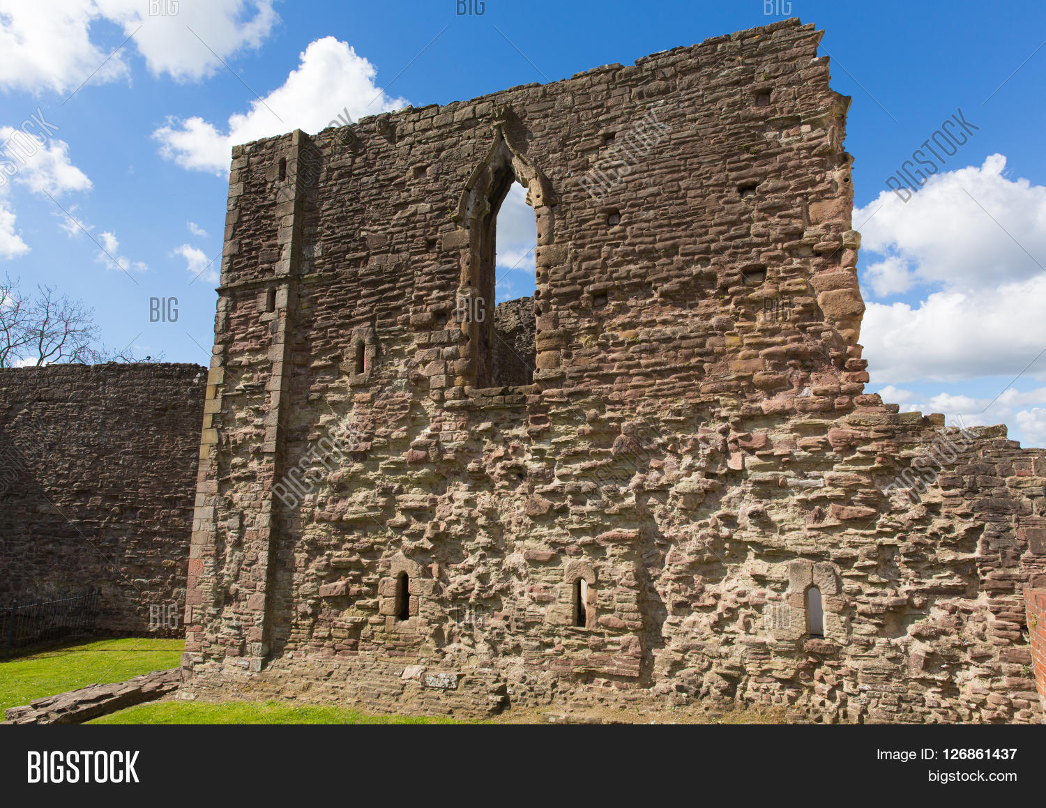 Monmouth Castle Wales Image & Photo (Free Trial) | Bigstock