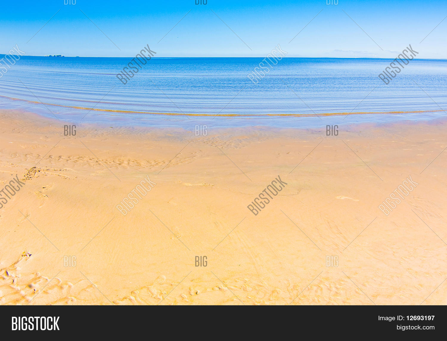 Sandy Beach Outdoor Image & Photo (Free Trial) | Bigstock