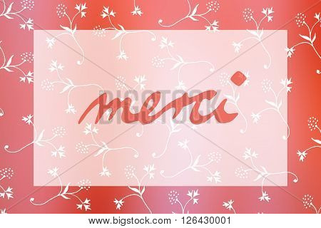 Thank You French Image & Photo (Free Trial) | Bigstock