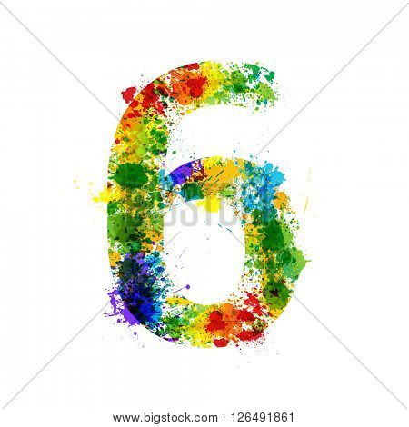 Color Paint Splashes Vector & Photo (Free Trial) | Bigstock