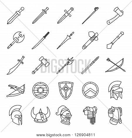 Arms Armor Outlines Vector & Photo (Free Trial) | Bigstock