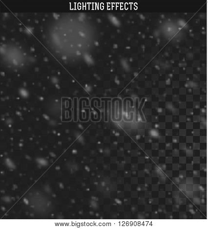 Snow Realistic Effect Vector & Photo (Free Trial) | Bigstock
