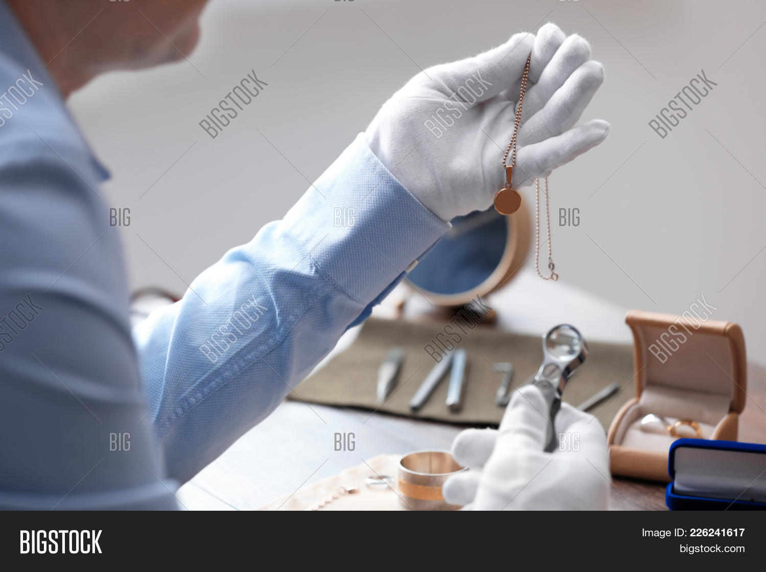 Jeweler Working Image & Photo (Free Trial) | Bigstock