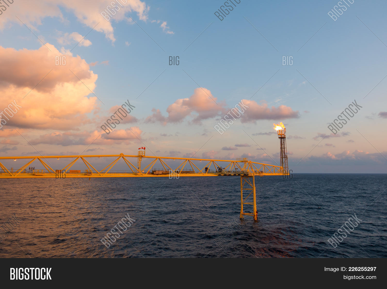 Flare Stack Flare Image & Photo (Free Trial) | Bigstock