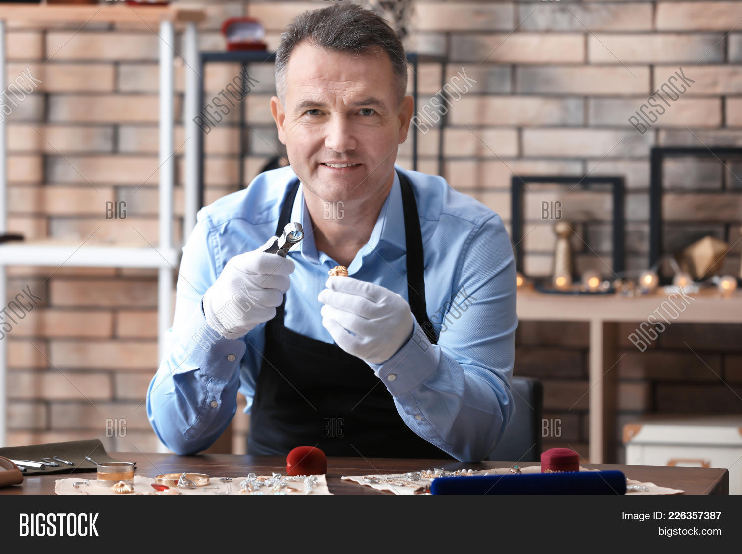 Jeweler Working Image & Photo (Free Trial) | Bigstock