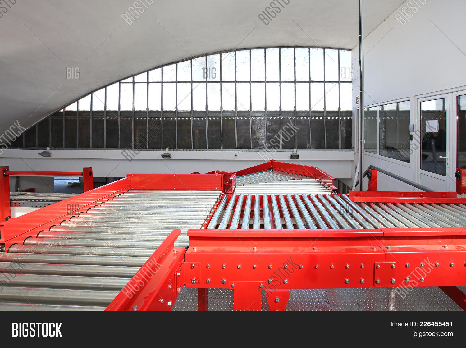 Conveyor Rollers Image & Photo (Free Trial) | Bigstock