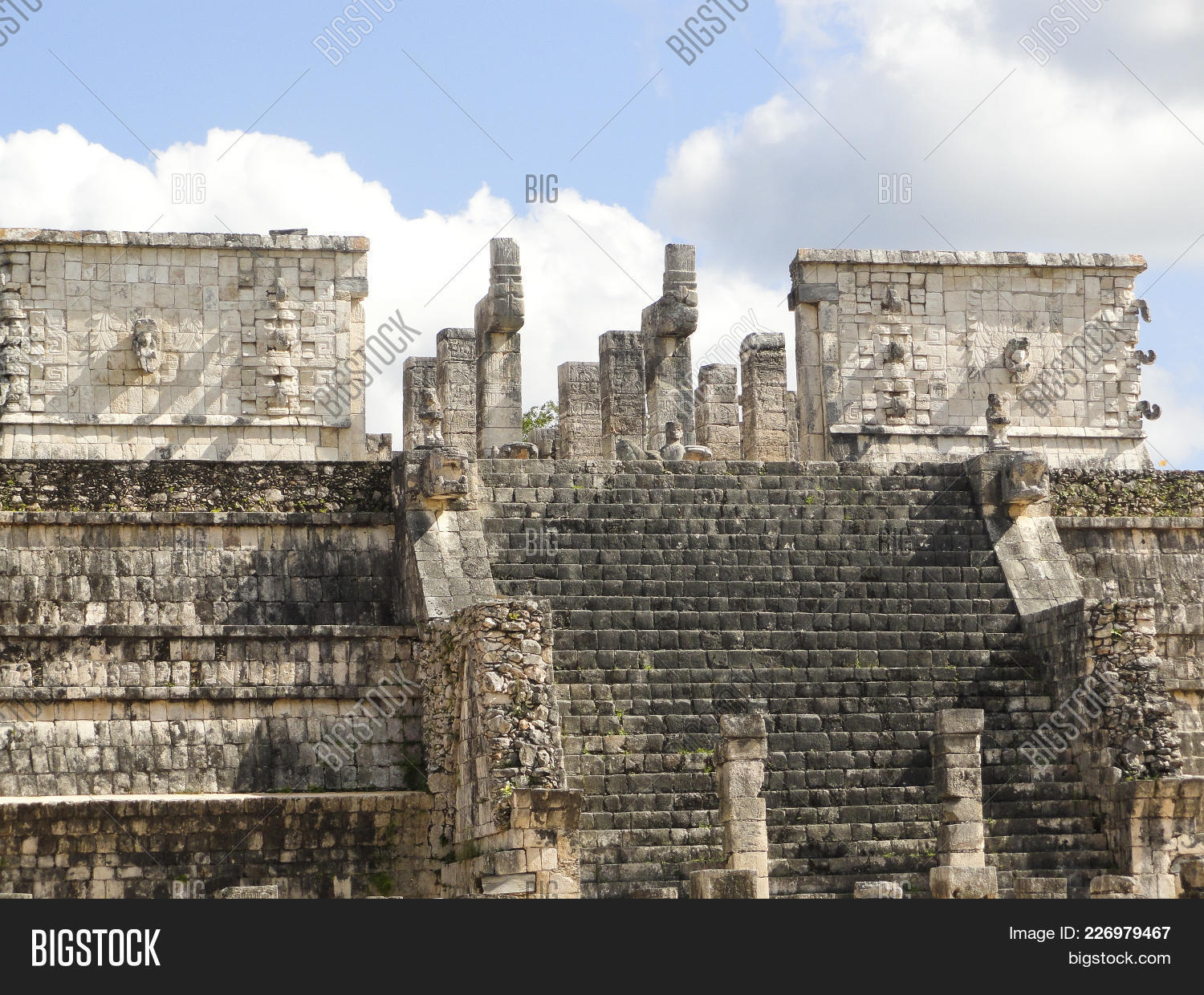 Mayan Toltec Temple Image & Photo (Free Trial) | Bigstock