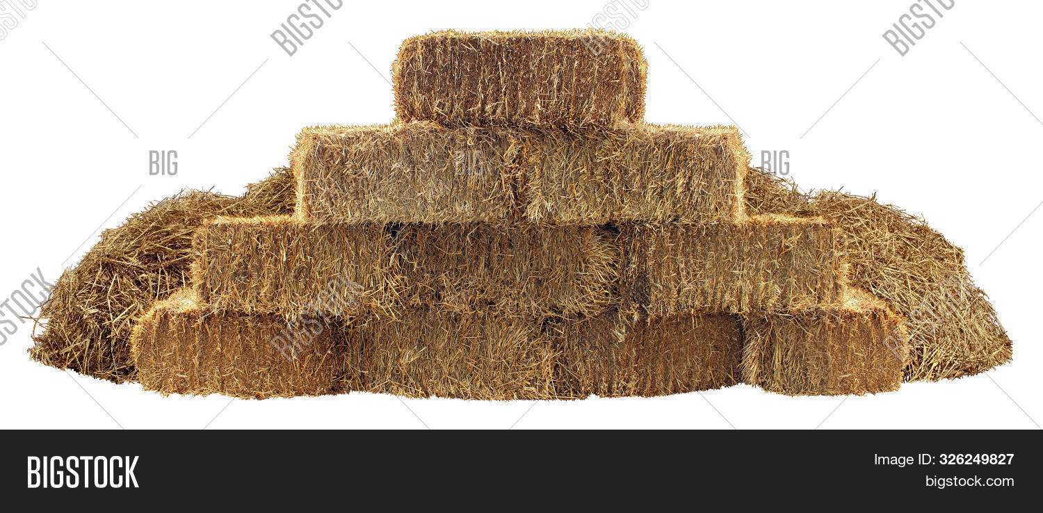 Hay Stack Element Pile Image & Photo (Free Trial) | Bigstock