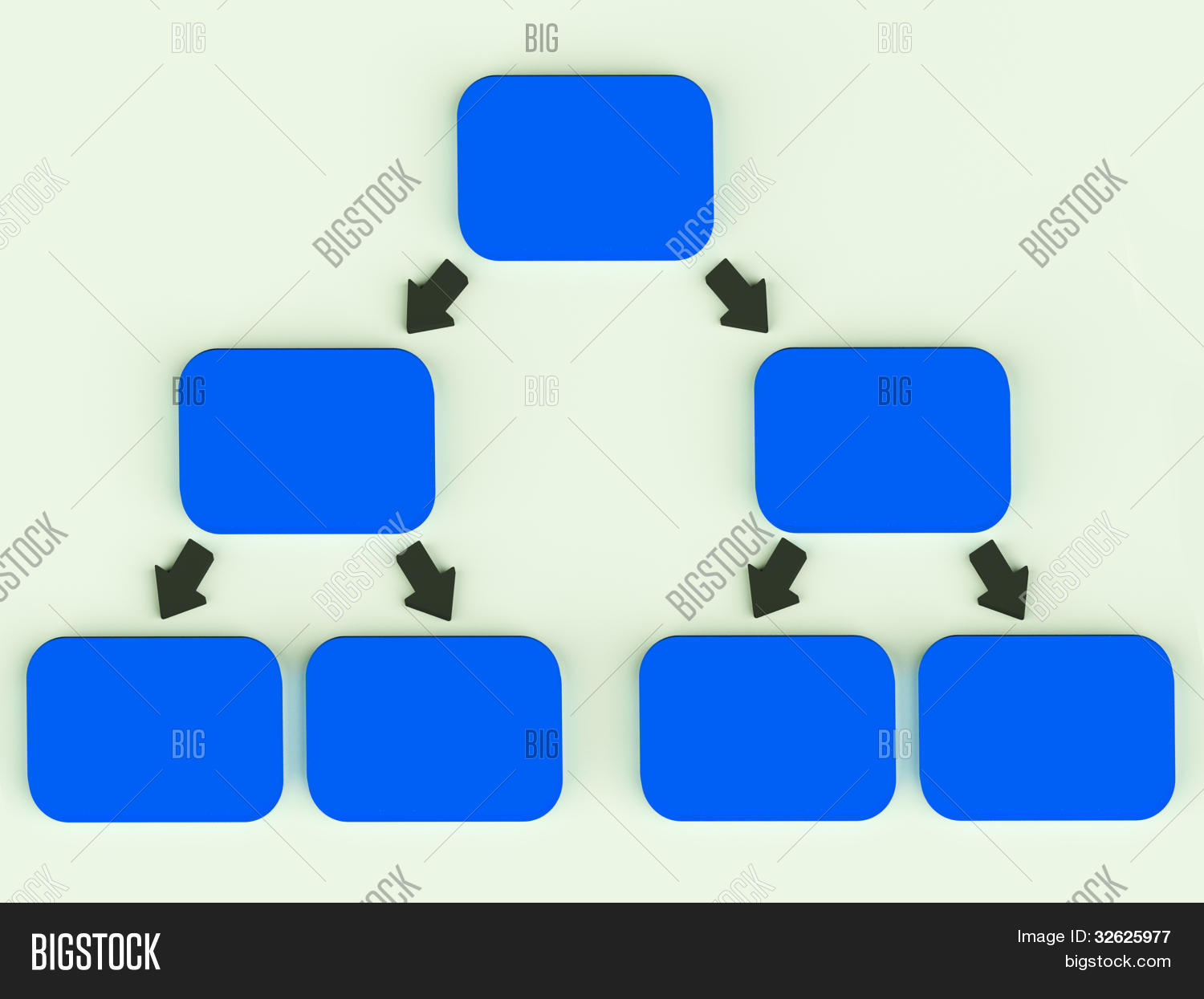 Hierarchy Diagram Image & Photo (Free Trial) | Bigstock