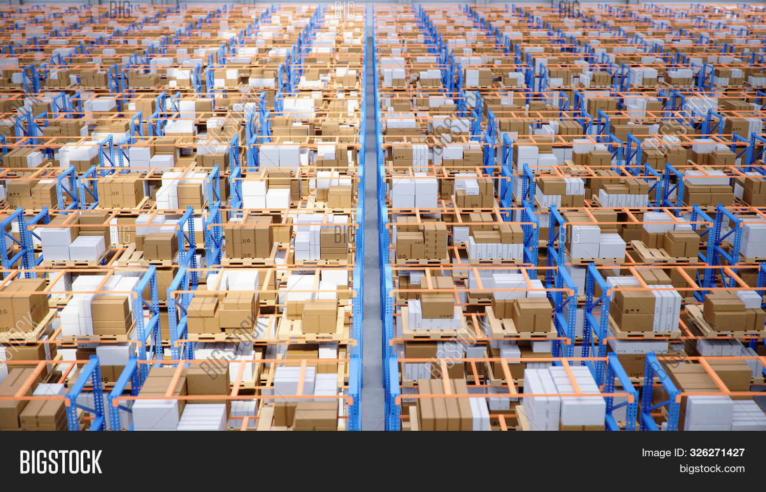 Warehouse Cardboard Image & Photo (Free Trial) | Bigstock