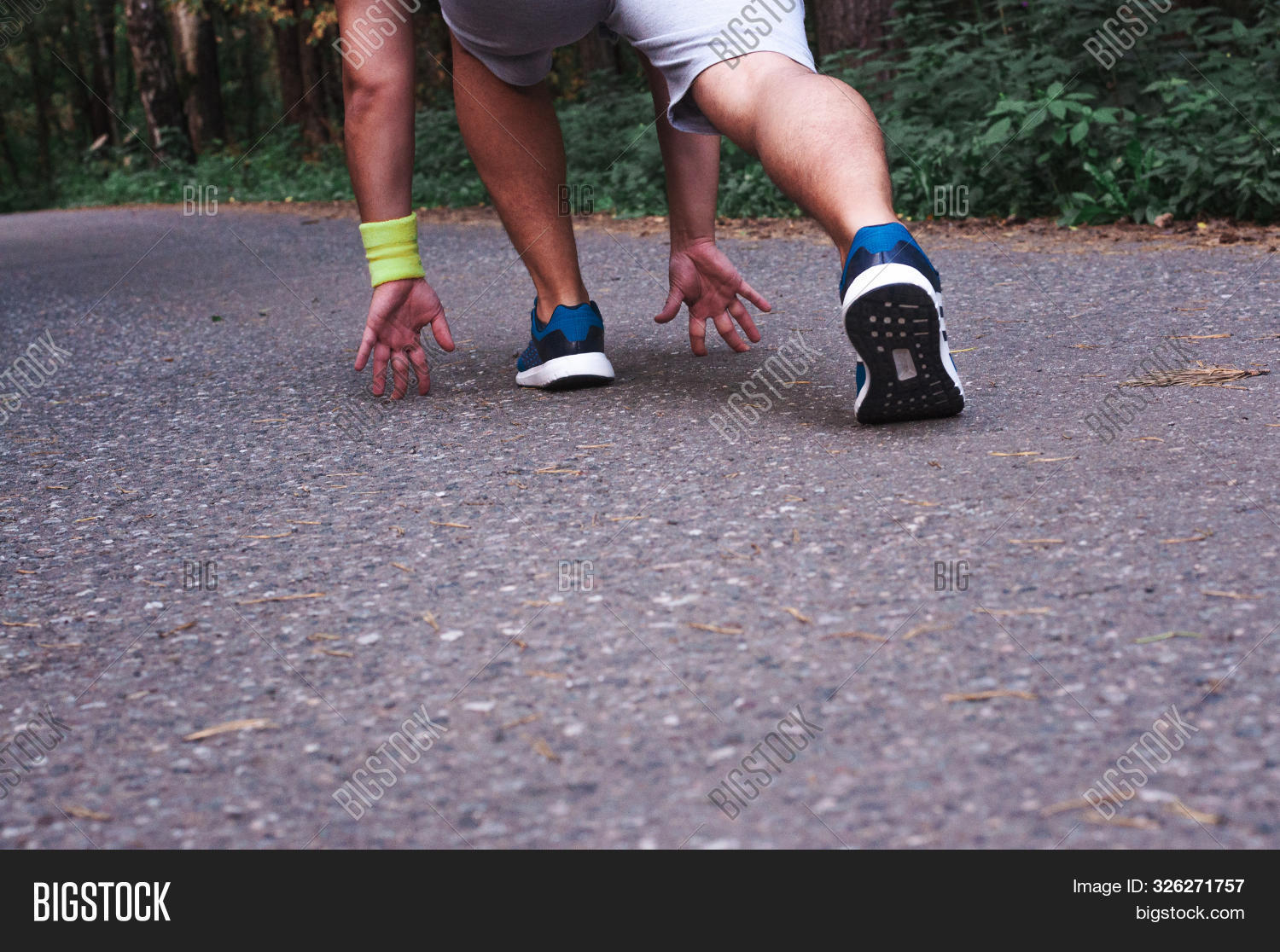 Feet Step Runner On Image & Photo (Free Trial) | Bigstock