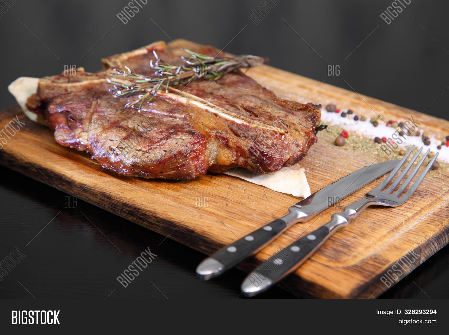 Medium-roasted Steak Image & Photo (Free Trial) | Bigstock