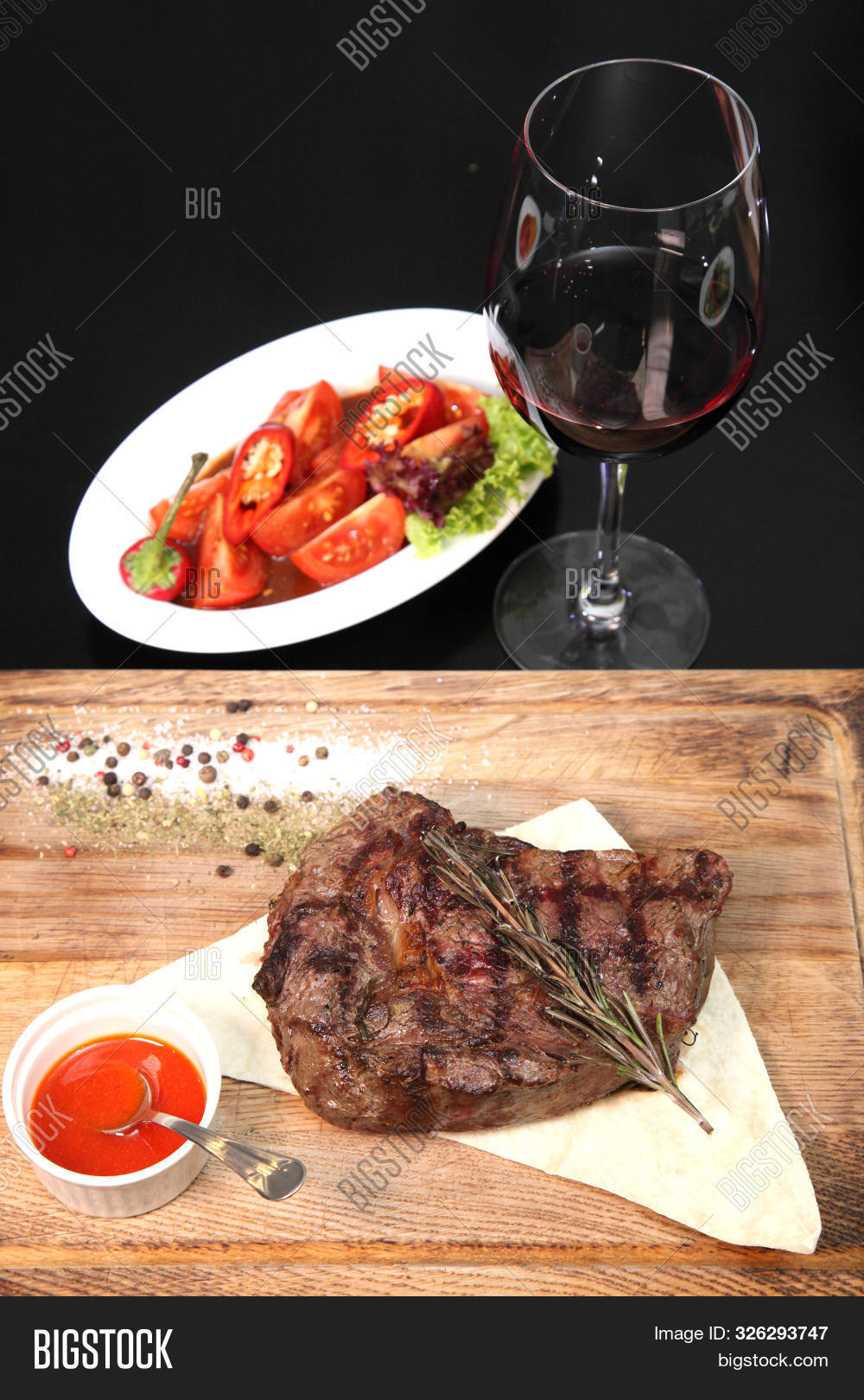 Medium-roasted Steak Image & Photo (Free Trial) | Bigstock