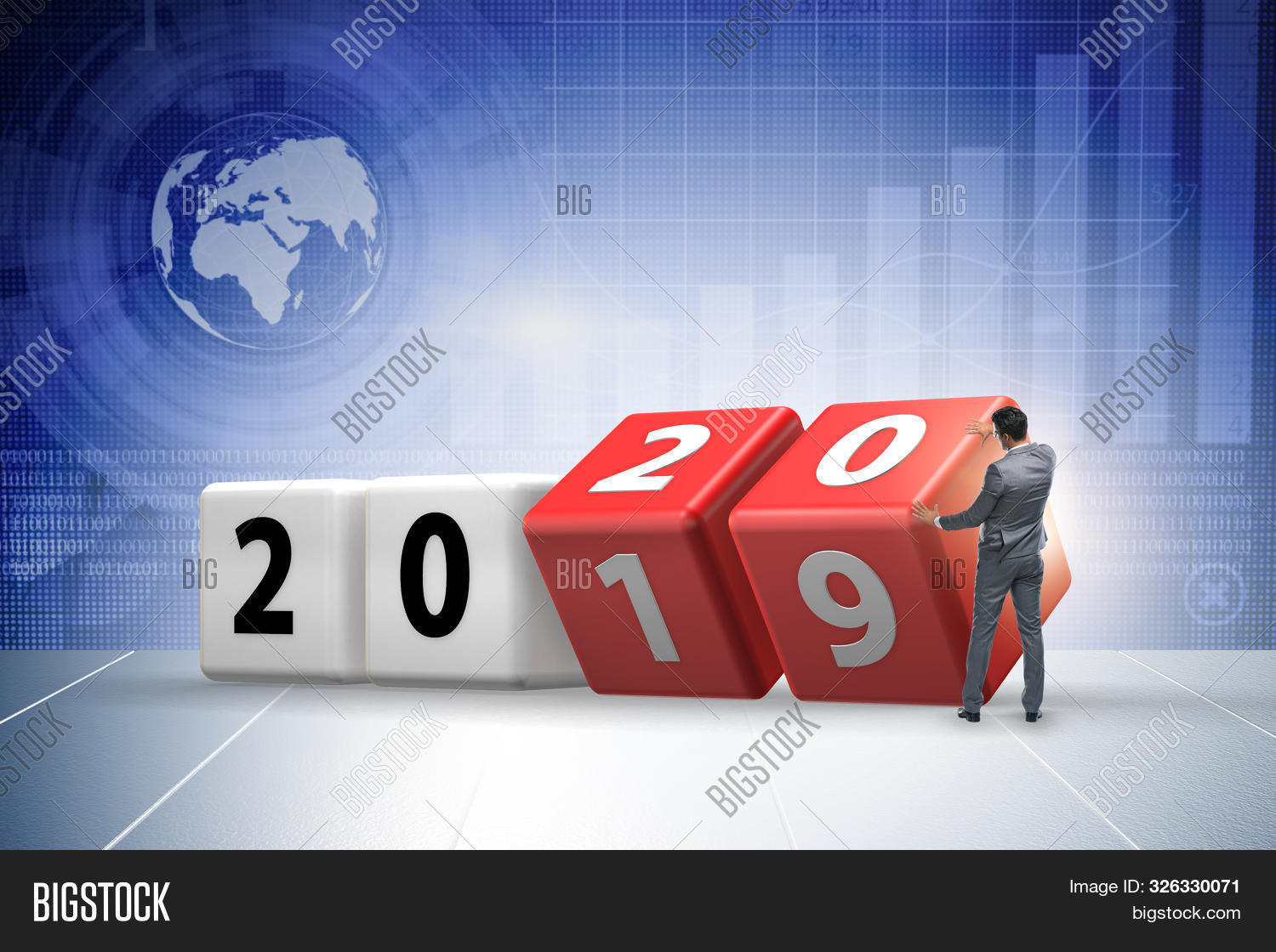 Concept Changing Year Image & Photo (Free Trial) | Bigstock