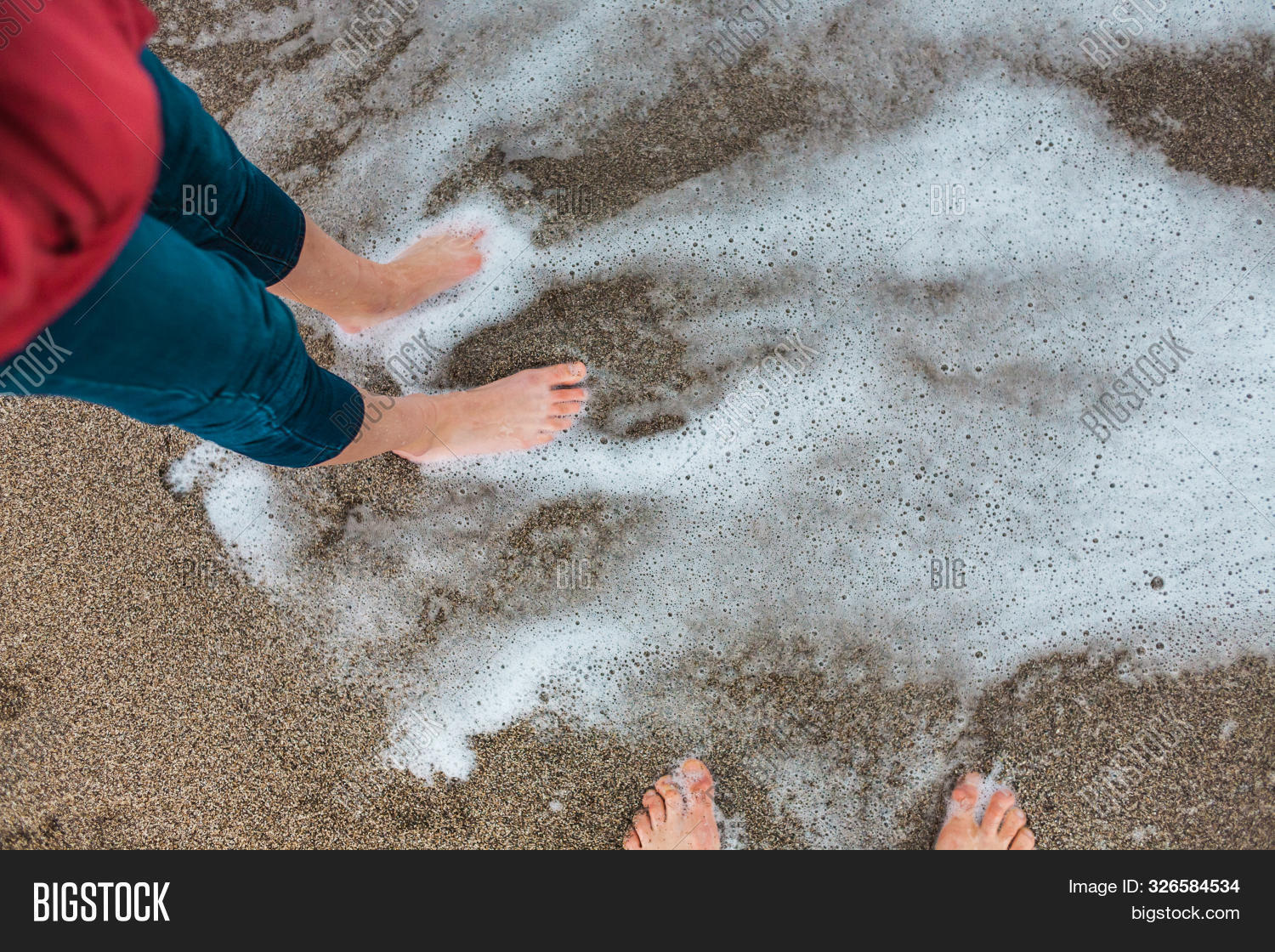 Feet Sea Water. Image & Photo (Free Trial) | Bigstock