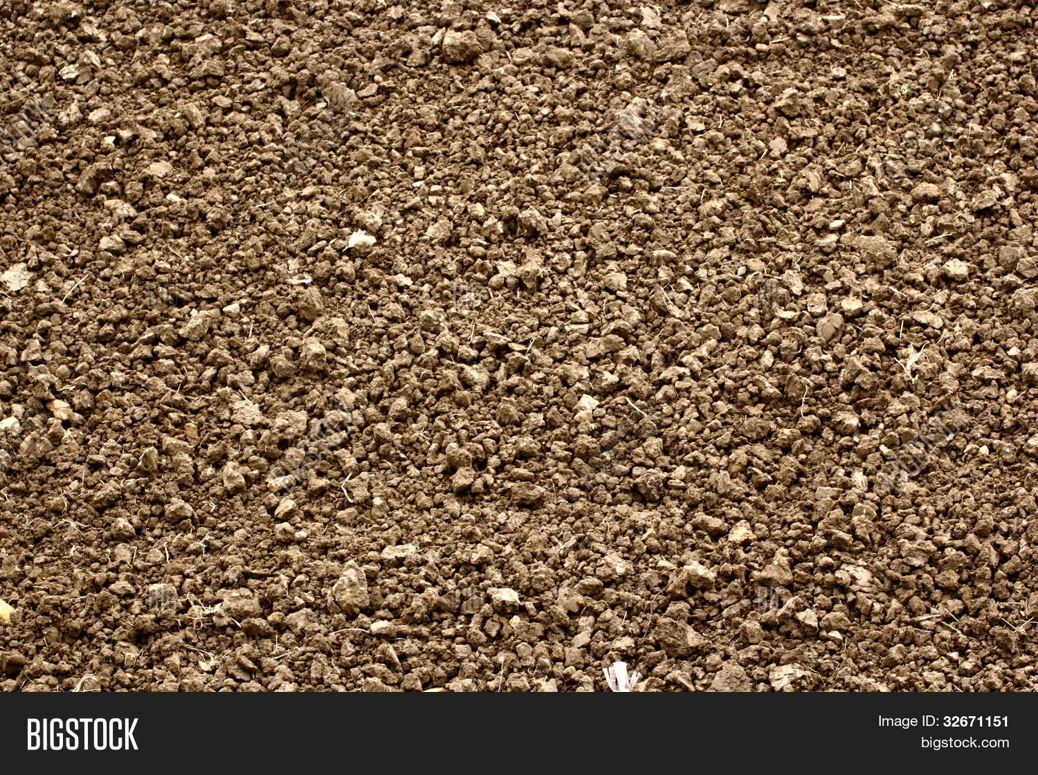 Ploughed Land Texture Image & Photo (Free Trial) | Bigstock