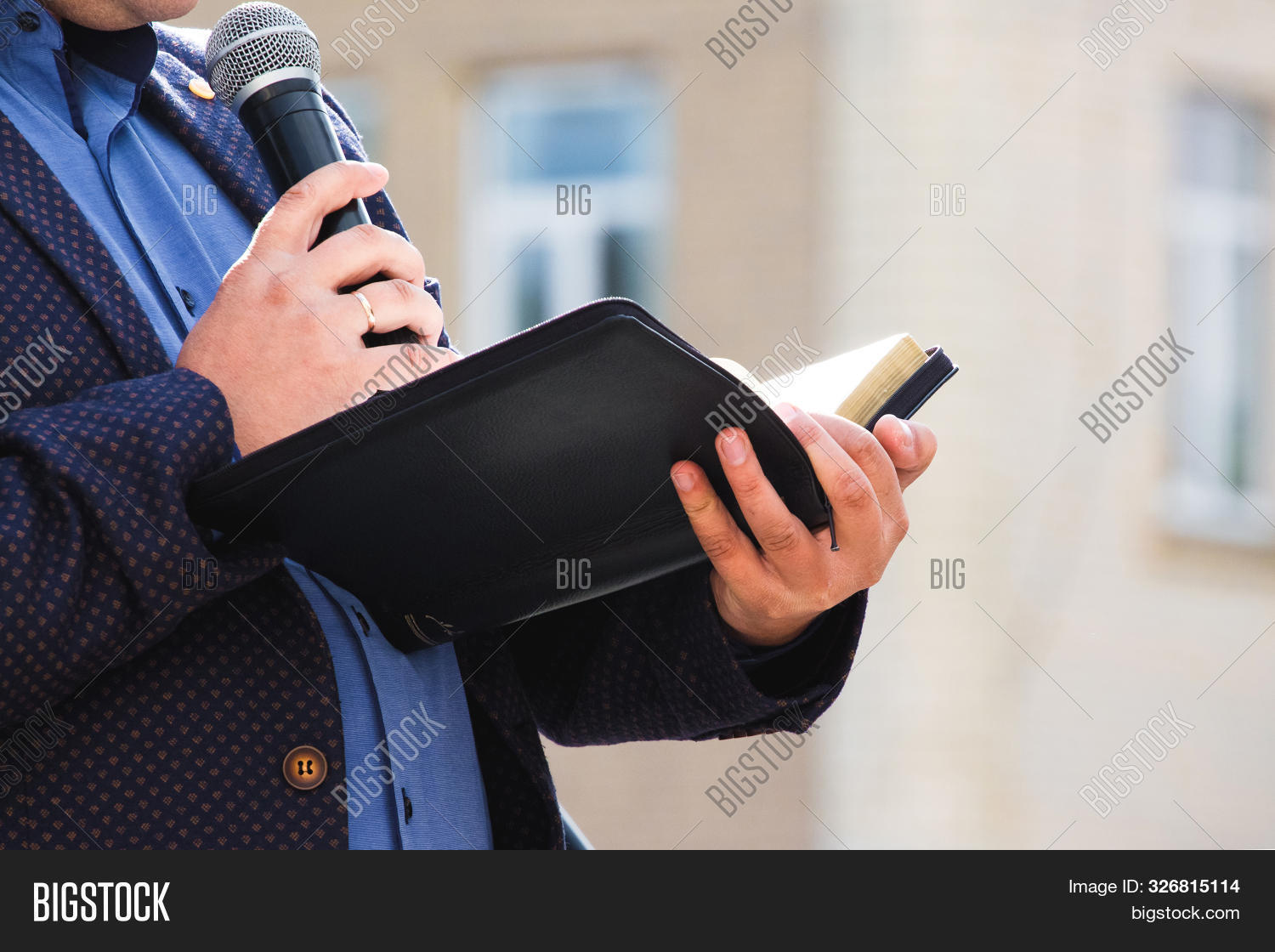 Preacher Microphone Image & Photo (Free Trial) | Bigstock