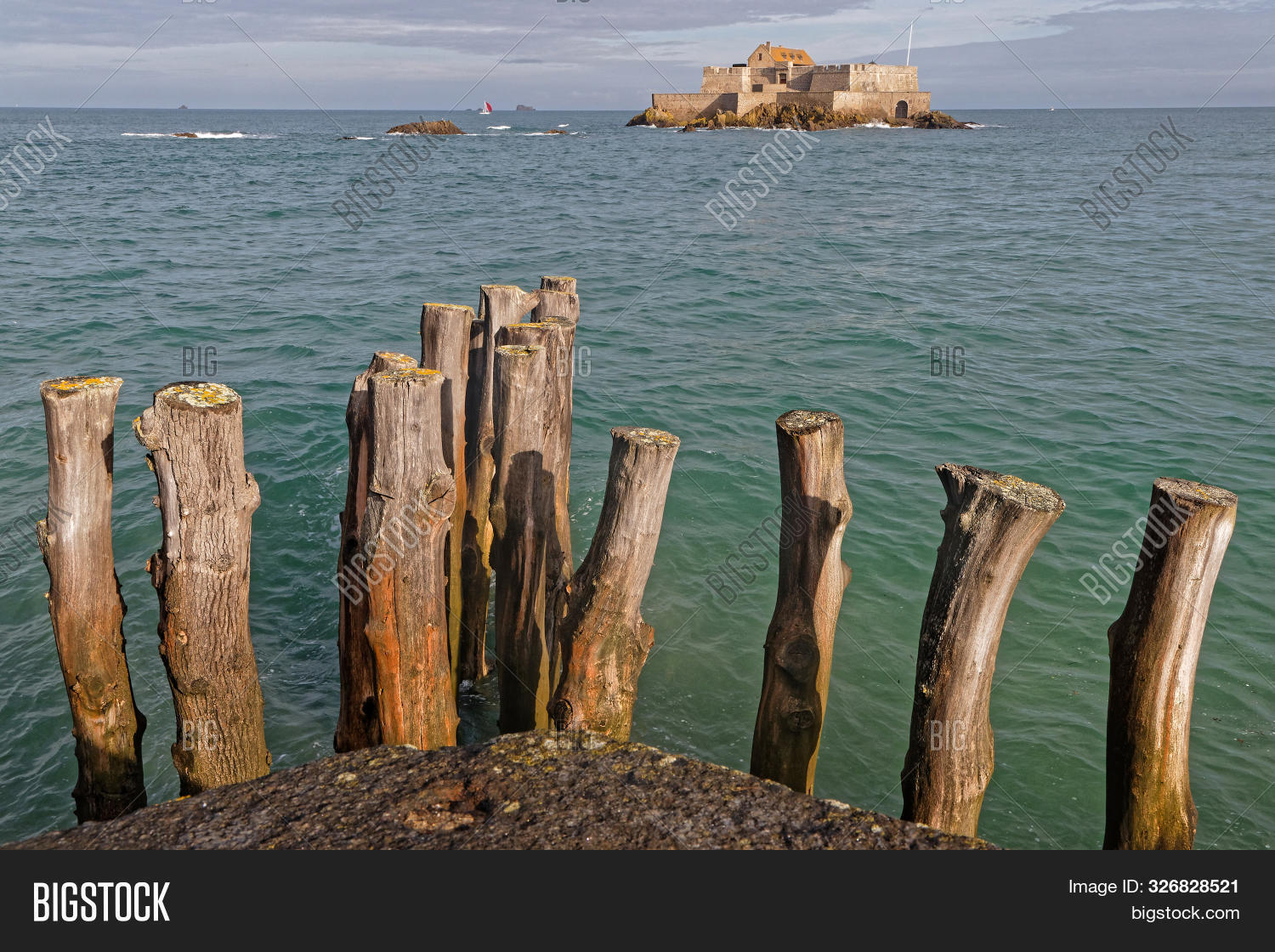 Fort National Fort On Image & Photo (Free Trial) | Bigstock