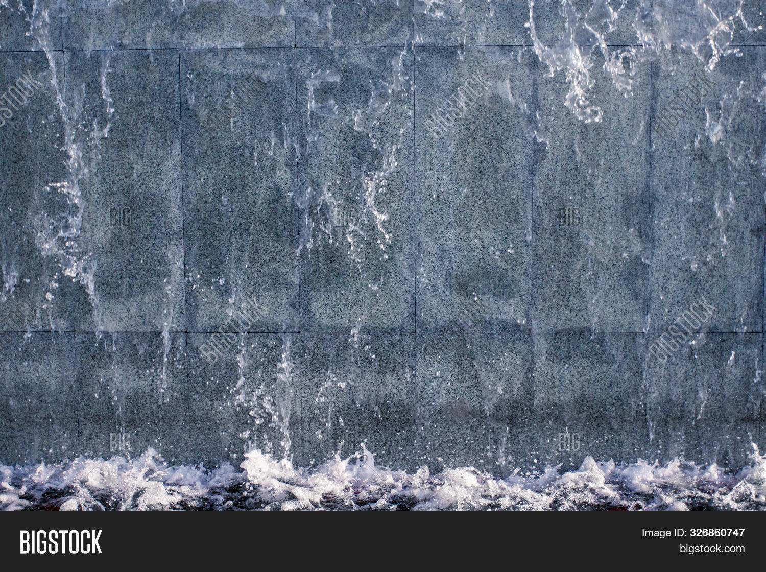 Running Water On Stone Image & Photo (Free Trial) | Bigstock