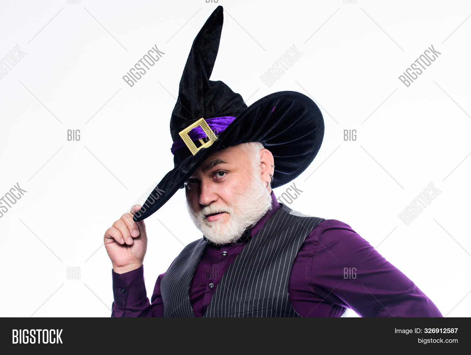 Imagen y foto Wizard Costume Hat (prueba gratis) | Bigstock