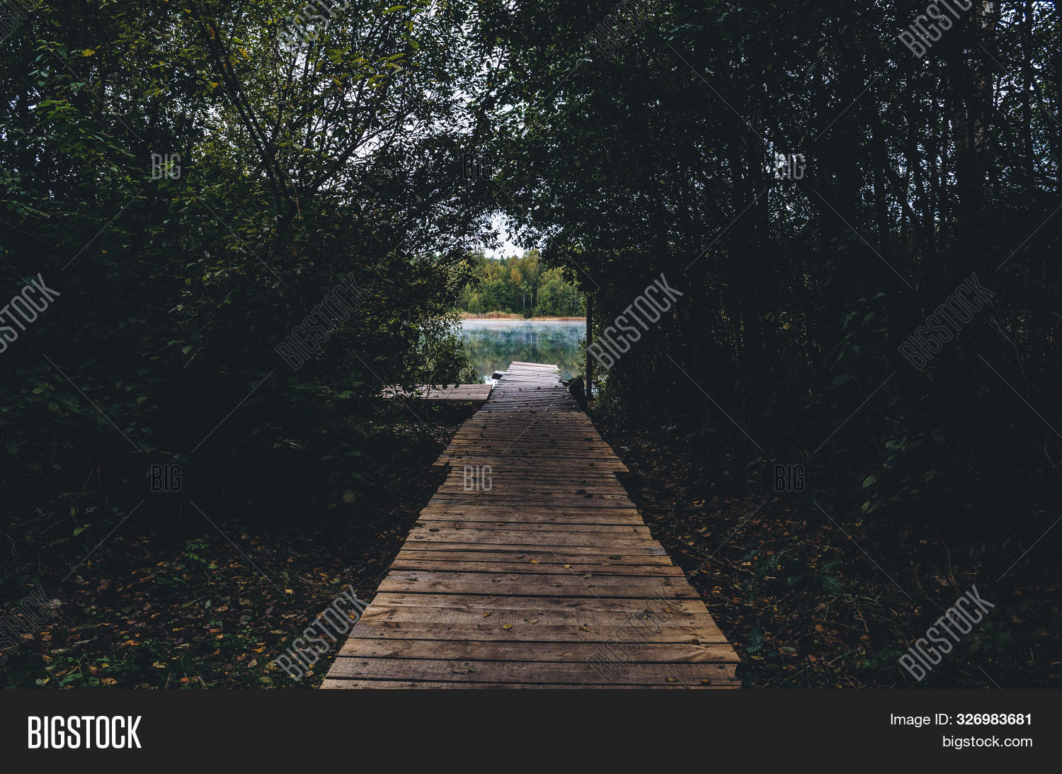 Wooden Boat Dock Image & Photo (Free Trial) | Bigstock