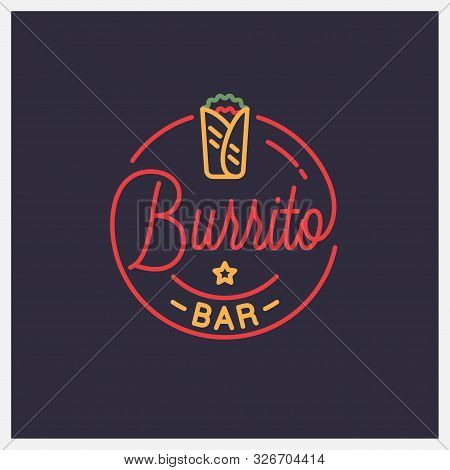 Burrito Bar Logo. Vector & Photo (Free Trial) | Bigstock