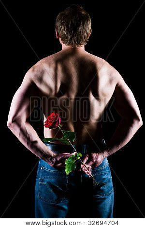 Man Rose Image & Photo (Free Trial) | Bigstock