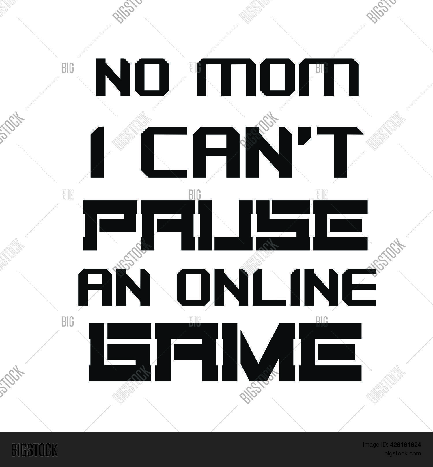 Gamer Quote Slogan Vector & Photo (Free Trial) | Bigstock