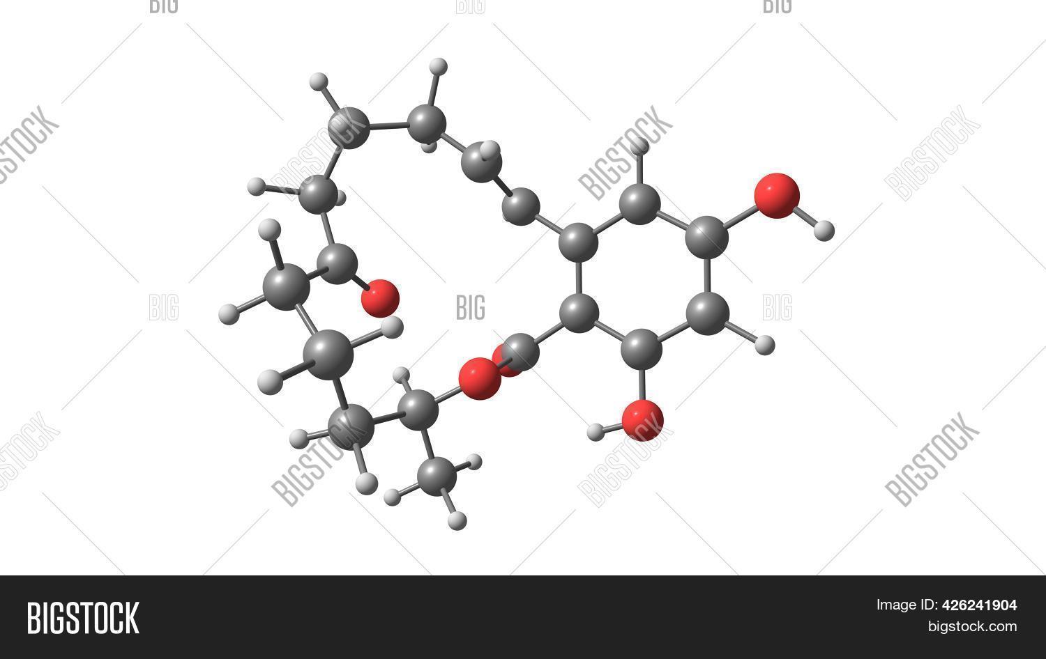 Zearalenone Molecular Image & Photo (Free Trial) | Bigstock