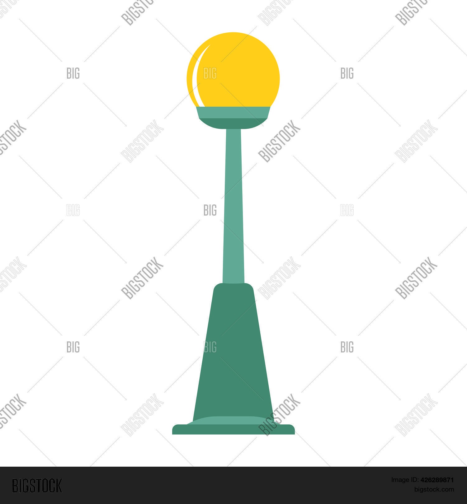 Street Lamp Vector Vector & Photo (Free Trial) | Bigstock
