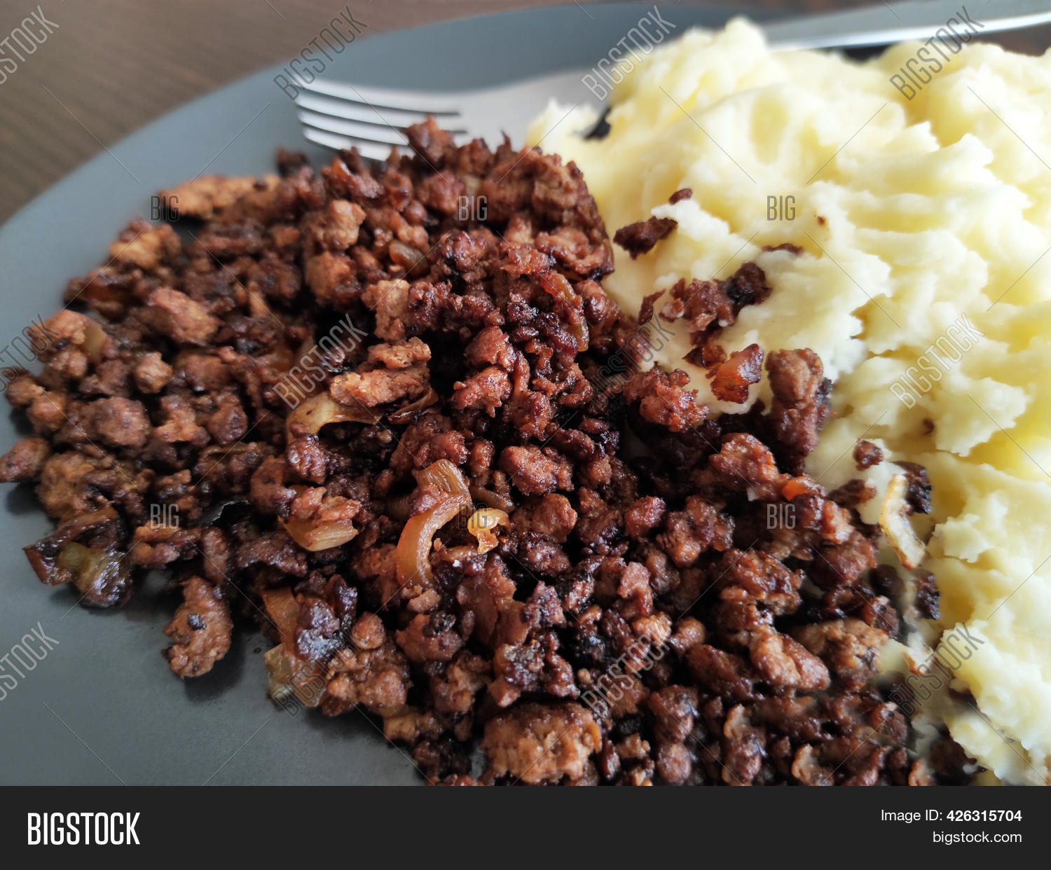 Fried Minced Beef Image & Photo (Free Trial) | Bigstock