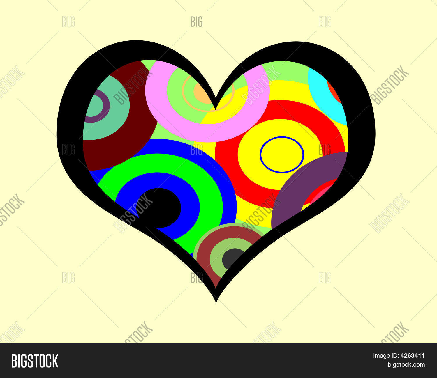 Funky Heart Image & Photo (Free Trial) | Bigstock
