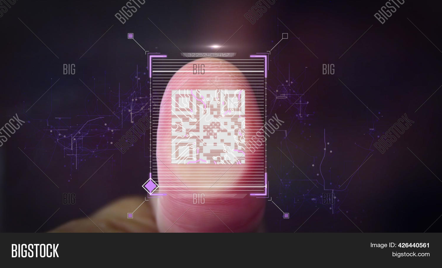 Image Fingerprint QR Image & Photo (Free Trial) | Bigstock