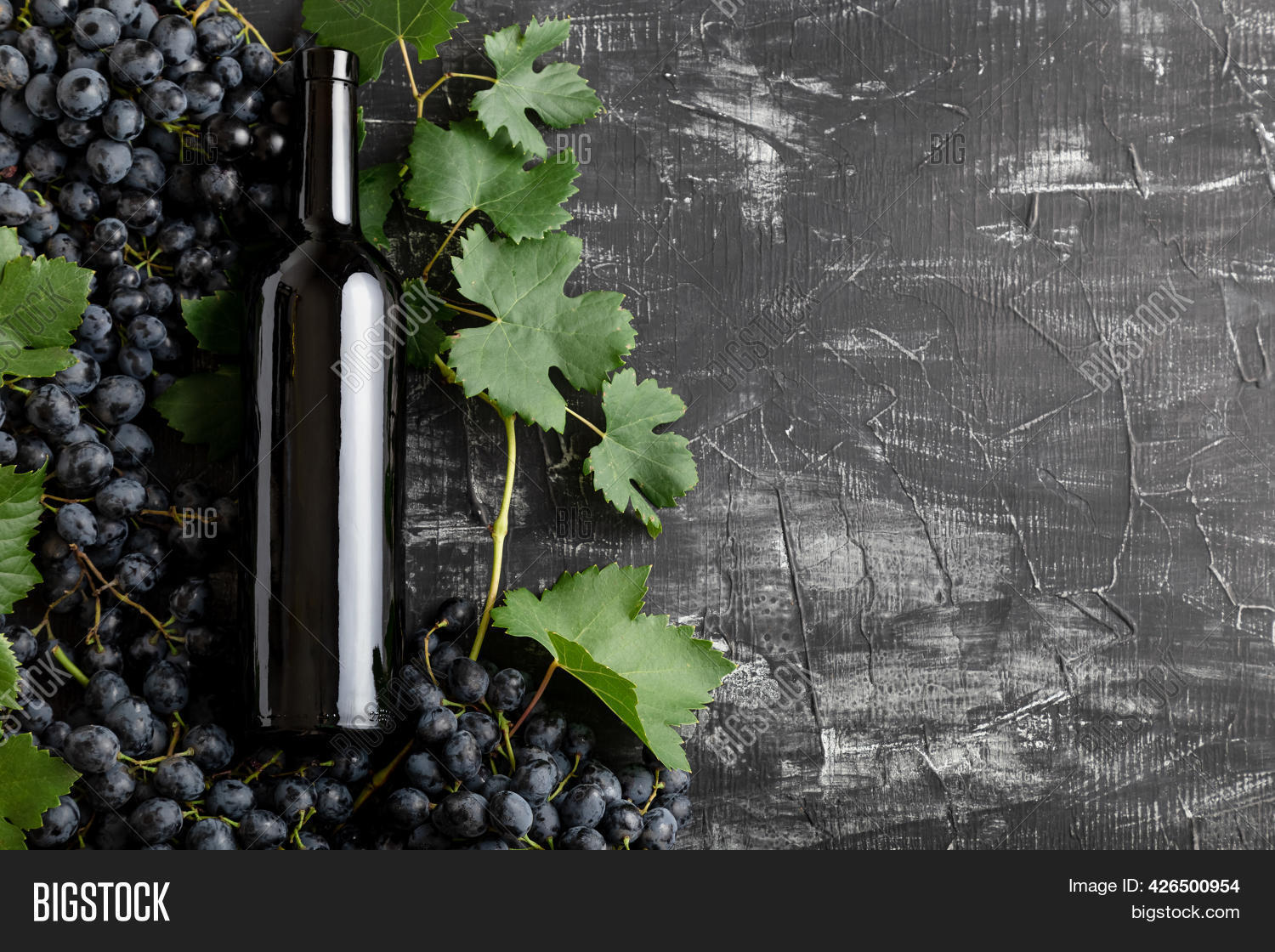 Red Wine Bottle, Black Image & Photo (Free Trial) | Bigstock