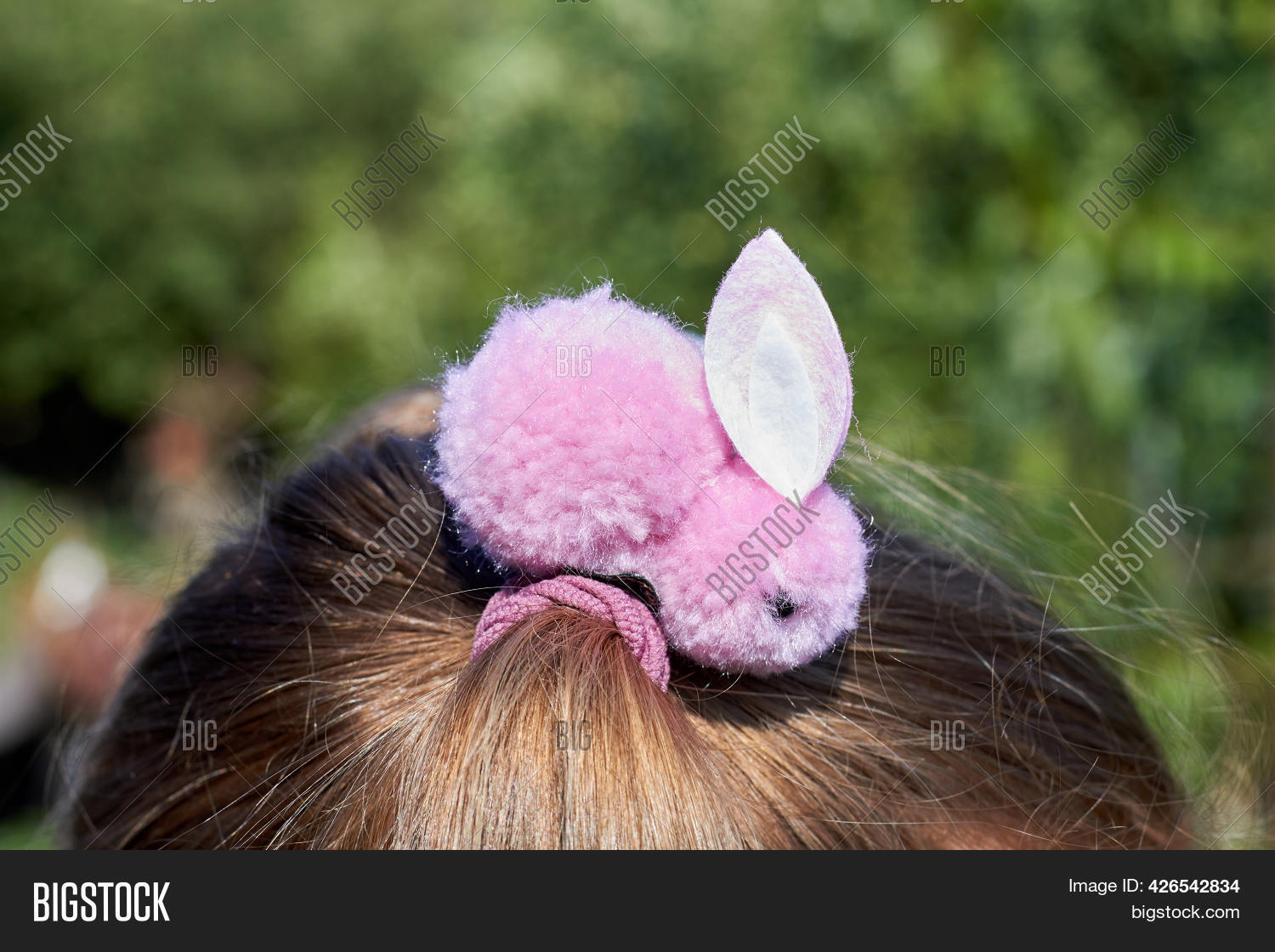 Pink Cute Fluffy Bunny Image & Photo (Free Trial) | Bigstock