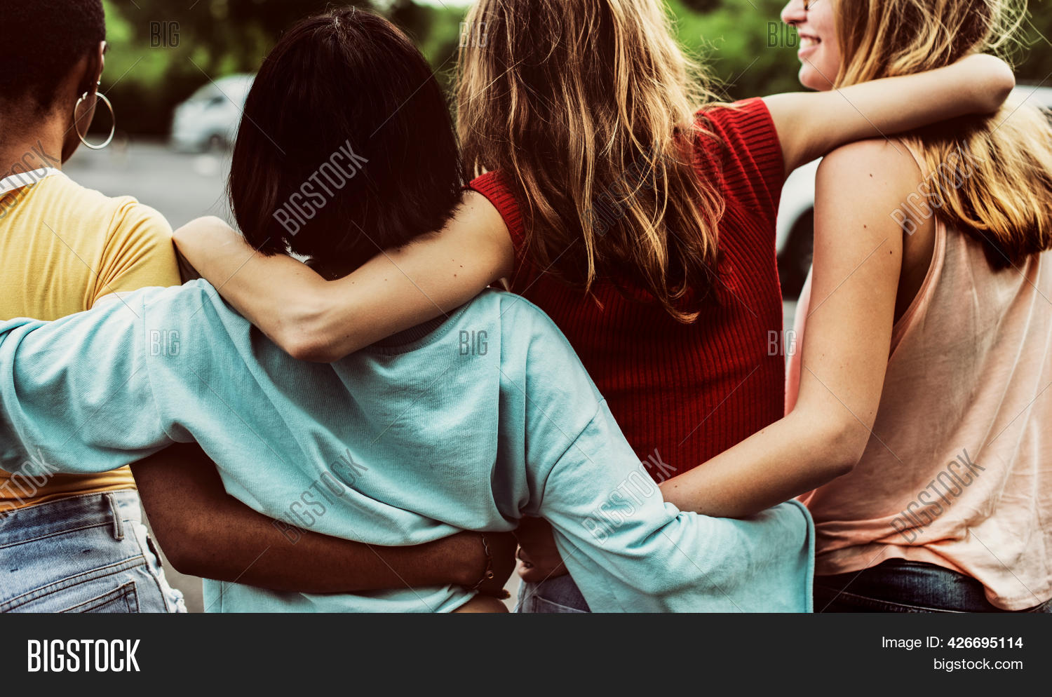 Rear View Group Image & Photo (Free Trial) | Bigstock