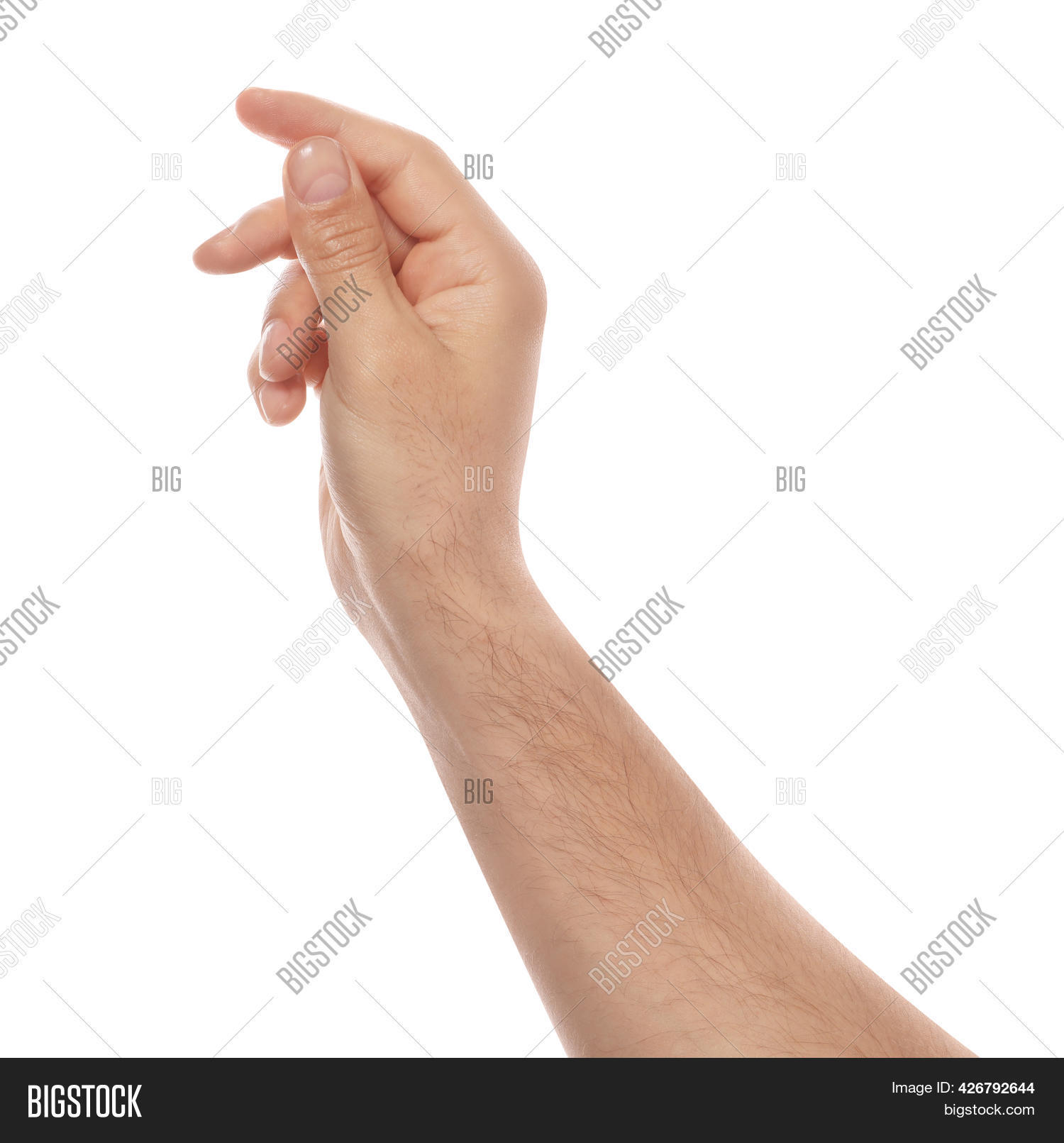 Man Holding Something Image & Photo (Free Trial) | Bigstock