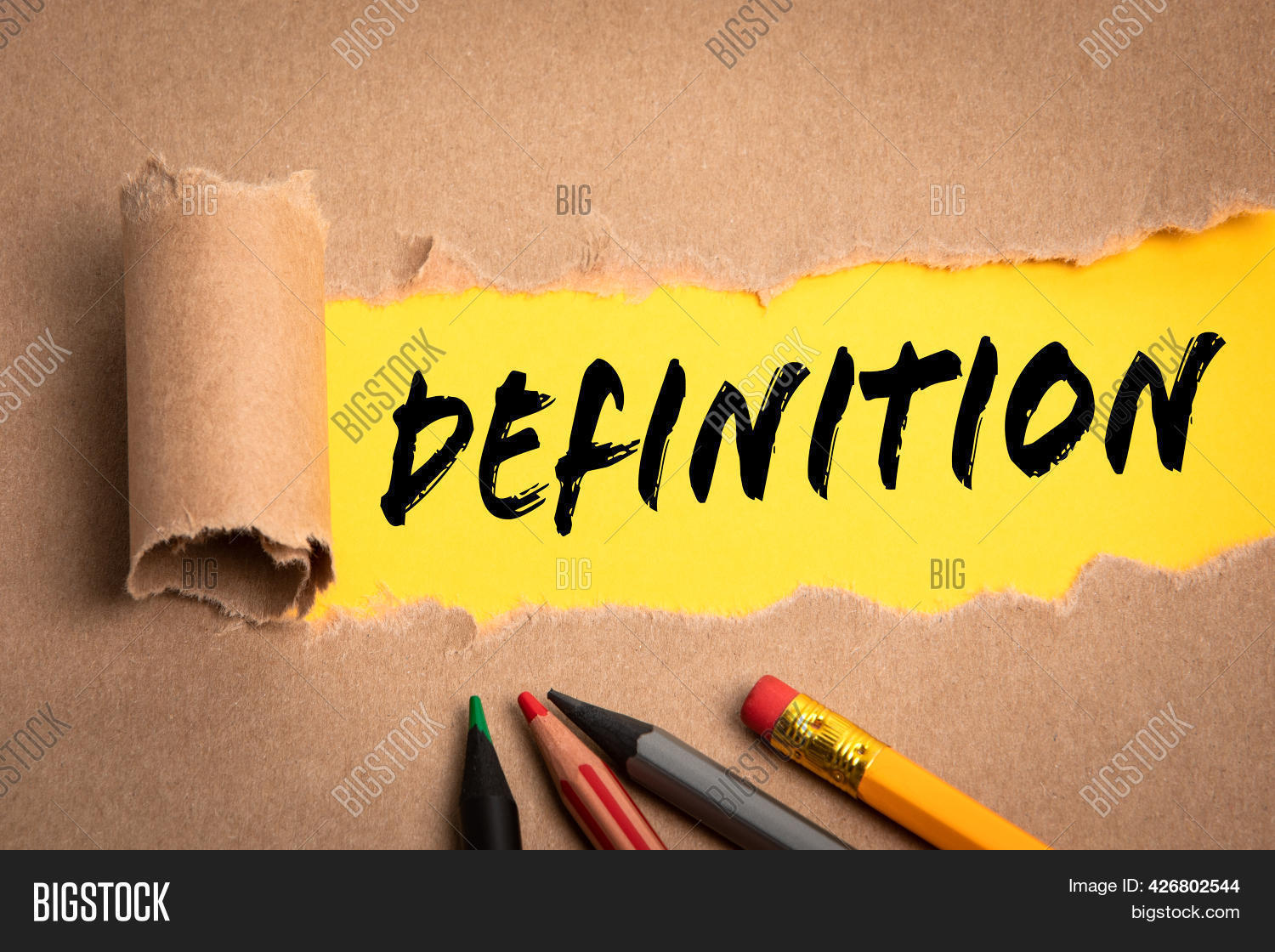 Definition. Torn Image & Photo (Free Trial) | Bigstock