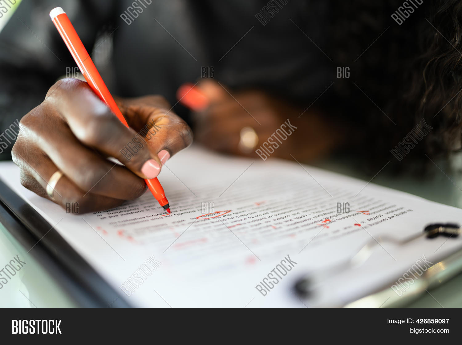 Script Proofread Image & Photo (Free Trial) | Bigstock