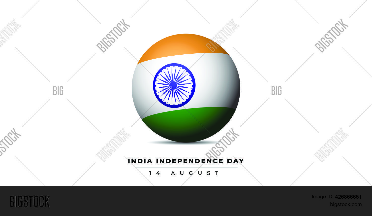 India Flag Sphere Vector & Photo (Free Trial) | Bigstock