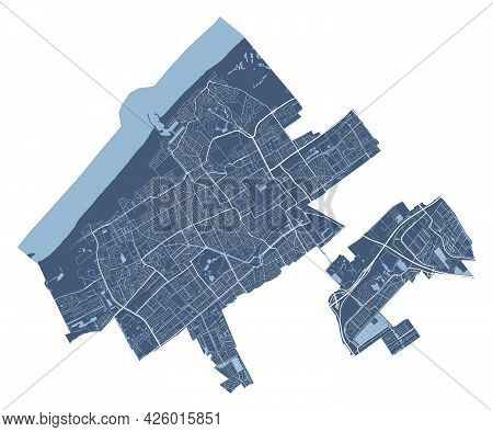 Hague Map. Detailed Vector & Photo (Free Trial) | Bigstock