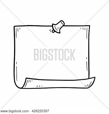 Hand Drawn Paper Memo Vector & Photo (Free Trial) | Bigstock